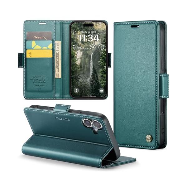 グリーン/Iphone 16/Iphone 16・Size:Iphone 16Color:グリーン・対応機種iPhone 16専用 手帳型ケース！お気に入りの携帯電話をより保護するために、ご注文の際はご希望の商品に対応する機種や画面サイズを...