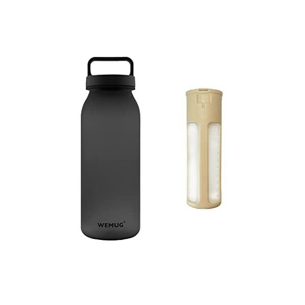 モダンブラック/620 ml/620F・Color:ブラック・オシャレなデザインのポータブル(携帯)ボトル ブランドのWEMUG。アウトドアからオフィスまで、機能的でありながらファッション性を兼ね揃えたデザインが、世界中で幅広く支持されてい...