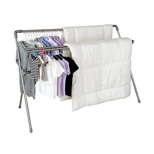 シルバー/1個 (x 1)/sssf-0003・パッケージ個数:1・使用時：(約)幅121〜200x奥行79.5x高さ94〜130cm・収納時：(約)幅121x奥行10x高さ120cm・重量:約5.8kg・材質:ステンレス巻スチールパイプ、...