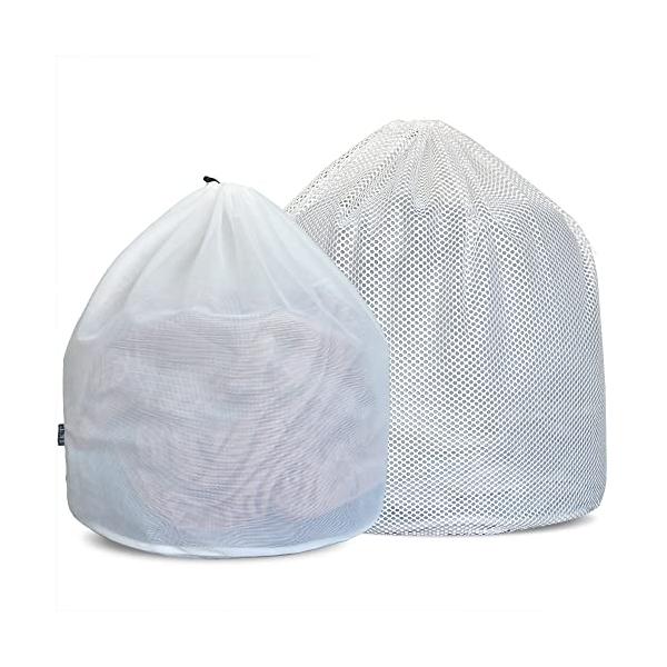 2枚入り(SK)/D（布団用）/-・Size:D（布団用）Color:2枚入り(SK)・無蛍光素材メッシュ素材：ポリエステル。 細かいメッシュ：均一で緻密で強力な保護、シーツ・布団カーバ・毛布などの薄くて柔らかい寝具に最適です。粗いメッシュ...