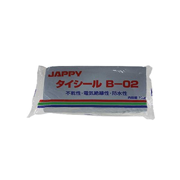 グレー/-/B-02 G・パッケージ個数:1・色調:グレー・内容量:1kg・無溶剤型のため肉痩せすることがない・無石綿(ノンアスベスト)の製品・気密・水密・防水・防虫などを求められるちょっとした埋戻しに手軽に取り扱える不乾性パテ