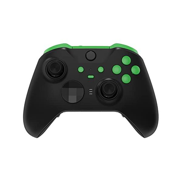 グリーン/-/IL106・Color:グリーン・パッケージ個数:1・Xbox One Eliteシリーズ2対応およびXbox Elite シリーズ2 Coreコントローラー（モデル1797）に対応します。標準のXbox One、Xbox O...