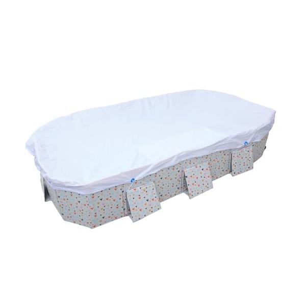 グレー/3.0m用/poolcover-ori・Color:グレーSize:3.0m用・ プールカバーの種類 プールカバーは3種類のサイズをご用意しております。大型ハッピーファミリープール2.1m用カバー、大型ハッピーファミリープール2.5...