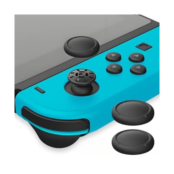 ブラック/-/-・Color:ブラック・対応機種 Nintendo Switch / Switch Lite / Nintendo Switch 有機EL モデル 対応 アナログジョイスティックカバー Joy-con 対応 どんなゲームでも...