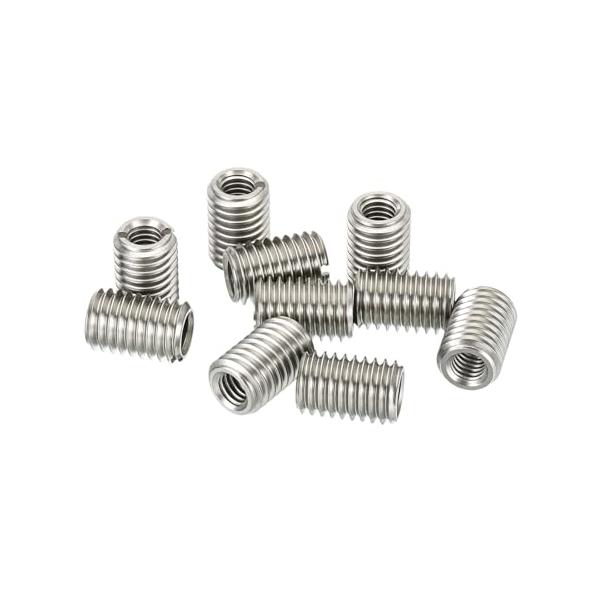 シルバー/内径M8x1.25 外径M10x1.5 長さ25mm/-・Size:内径M8x1.25 外径M10x1.5 長さ25mm・SUS303ステンレス鋼の採用一般的な真鍮製やメッキ鉄製とは異なり、耐食性と切削加工性に優れたSUS303材...