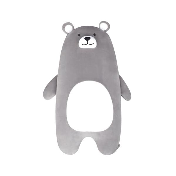 グレー/Small/DPBZ・Color:グレーSize:Small・お子様の一人寝・オフィスのお昼寝を優しくサポート: 全長約50cmという絶妙なコンパクトサイズは、一人寝に挑戦するお子様の「おやすみフレンド」として大活躍。適度な重みがギ...