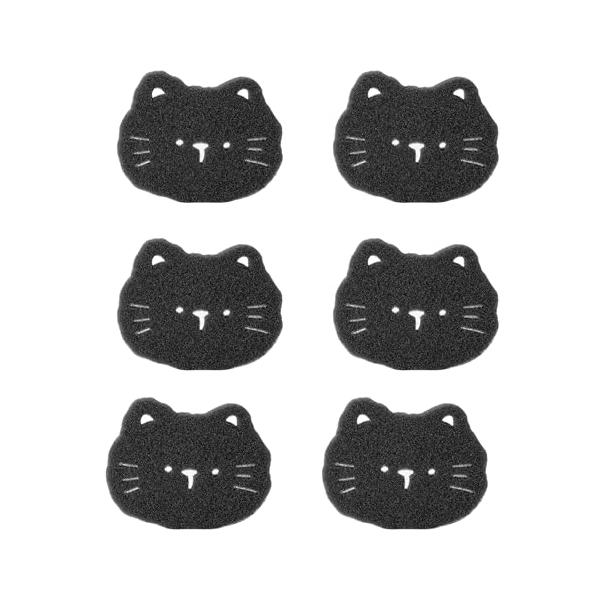 ブラック/-/EsiFare・簡単に髪を削除するにはこの猫の毛 洗濯ボールは、浮遊毛、繊維の柔軟性、浮遊毛の包括的な吸着を除去する効果を達成するために衣類との摩擦を介して、両面吸着設計を採用し、簡単にあなたが衣服に髪を取り除くのに役立ちます...
