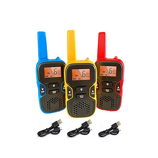 多色/-/R8-03・Color:多色・パッケージ個数:1・使用前の注意：トランシーバーを使用する前に、必ず3本のAAA乾電池（別売）または3本のAAA Ni-MH充電式電池（別売）を取り付けてください。ベルトクリップを本体から外したあと、...