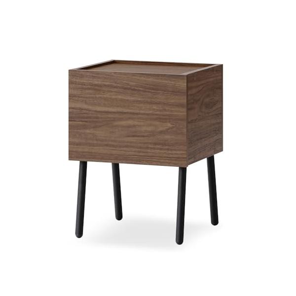 サイドテーブルブラウン/(cm)/本体:幅約30.0×奥行約34.4×高さ約41.0/IWST-300R・Color:ブラウンStyle:サイドテーブル・パッケージ個数:1・確認中