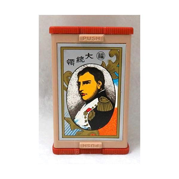 大統領 赤レッド/?10.16 x 5.84 x 4.83 cm/N111019B・Size:?10.16 x 5.84 x 4.83 cmStyle:大統領 赤・パッケージ個数:1・任天堂 花札 大統領 八々花赤・画像のトランプ類税証紙の...