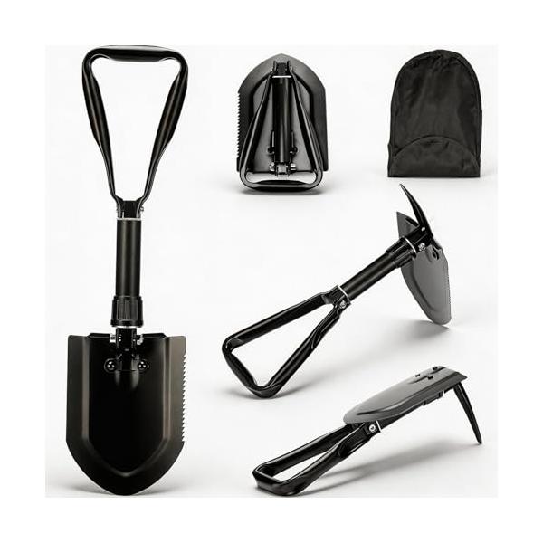 折りたたみ式black/-/KST028・Color:black・パッケージ個数:1・高品質材料：50号高炭素鋼本体と熱処理されたシャベルにより、このシャベルは各種の高強度需要を満たし、高炭素鋼は極端な条件下で確実に使用することができる。・...