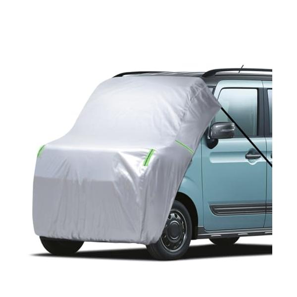 -/軽自動車用-Sサイズ/-・Size:軽自動車用-Sサイズ・（適合サイズ）適合車種：軽自動車.適合目安：車長3.30m~3.80m/車幅1.40m~1.60m。・（極上素材）より厚く、より耐久性のある環境に配慮した素材をし、抗UV加工を施...