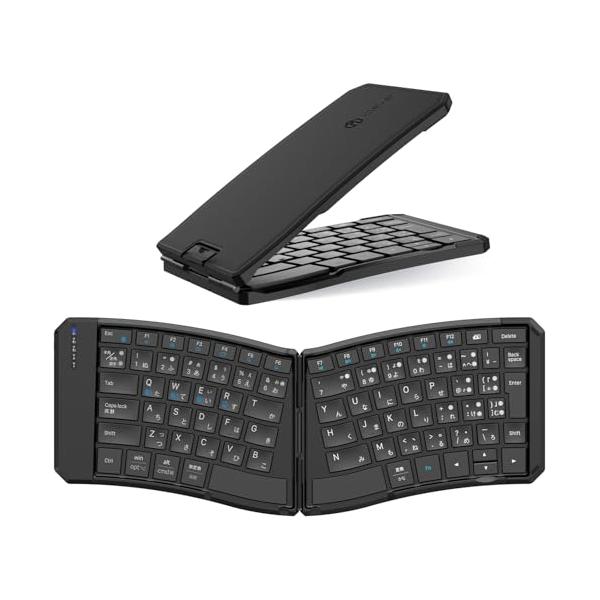 ブラック/-/FoldMate Ergo・パッケージ個数:1・静音設計・快適なタイピング・エルゴノミクス設計パンタグラフ構造を採用し、ノートPCのような軽快で安定したタイピングを実現。タイピング音を抑え、オフィスや在宅ワークでも作業に集中。...