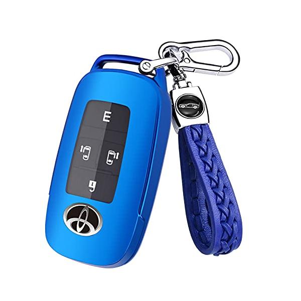 革ベルト、ブルー/-/-・Color:革ベルト、ブルー・パッケージ個数:1・ファッションなデザイン伝統的なスマートキーケースのイメージを変えるため、うちのデザイナーが新型な材料と独特なデザインスタイルを用いて、斬新なスマートカー キーホルダ...