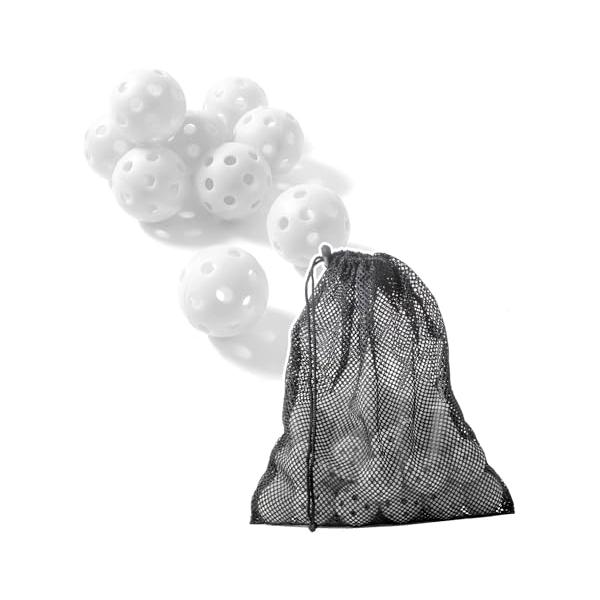 イエローグリーン/30個入りホワイト/LG-MINI-HOLEBALL_30SET-WHITE・Size:30個入りホワイト・軽量で扱いやすい1個あたり約6gの軽さで、室内でも安心して使用。柔らか素材でケガの心配も少なく、子どもの練習にも最...