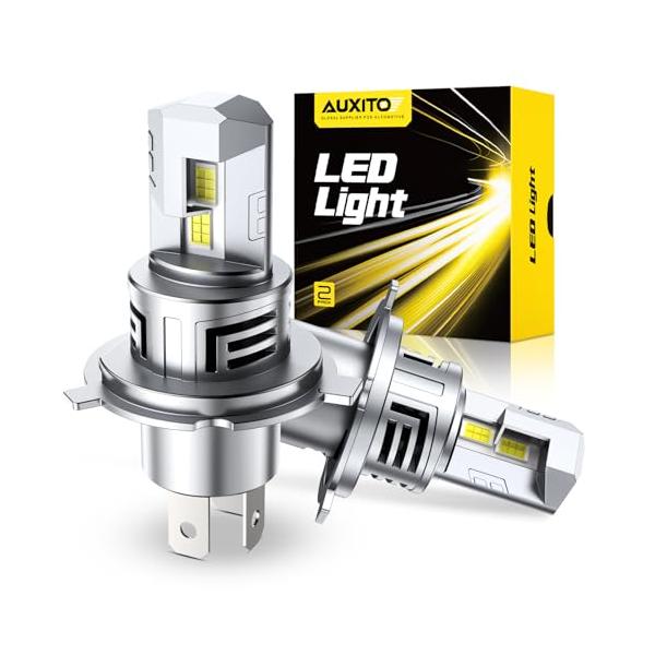 H4/9003・Style:H4/9003・新世代 H4 LEDヘッドライトこのh4 LED ヘッドライトは特注のLEDチップを搭載し、従来のハロゲンランプより700%の明るさアップ、広範囲に照らすことができます。夜間や悪天候下でも、明瞭な...