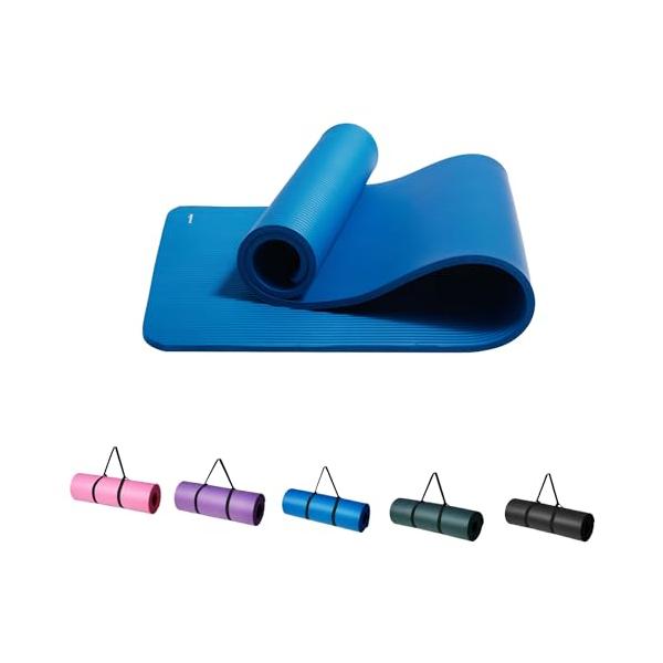 12mmブルー/-/YM2001・Color:ブルーStyle:12mm・パッケージ個数:1・素材NBR (ニトリルブタジエンゴム)。軽量で丈夫な耐久性のあるフォームで作られています。・厚さ 12mmクッション性のある極厚マットです。・キャ...