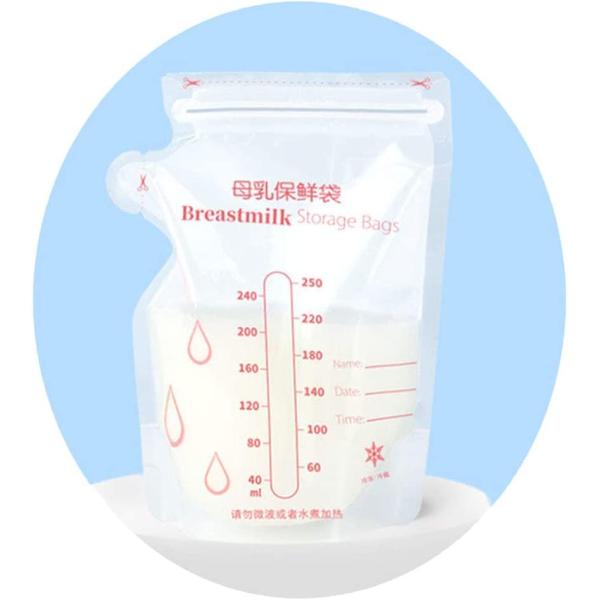 クリア/90pcs/SR-001・Size:90pcs・高品質-食品グレードのPP素材母乳保管バッグを安全に保つための証明書を取得します。また、母乳を長期間新鮮に保ちます。BPAフリーのcpsia準拠のラテックスフリーで、事前に滅菌されてい...