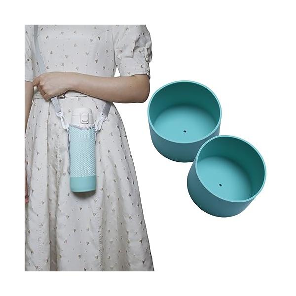 「7CM」グリーン/底カバー/1226・Size:底カバーColor:「7CM」グリーン・?底カバー2個セット高品質のシリコン素材を採用しており、耐久性に優れており丈夫で洗いやすく、長くお使いいただけます。水筒ポーチの底抜けを予防するシリコ...