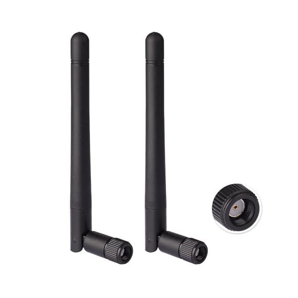 ブラック/-/-・パッケージ個数:1・5GHz・3dBi・無指向性・WIFIアンテナ・コネクタのタイプ：RP-SMAプラグ（ピンメス）・対応：IEEE 802.11a｜チルトとスイベルデザイン・アンテナの長さ:107mm｜直径：9mm｜長さ...