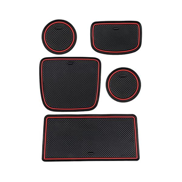 レッド/-/-・Color:レッド・適合車種：新型トヨタ ヤリスクロス MXPJ1# MXPB1# (2020.8~現行）2022マイナーチェンジ、2024マイナーチェンジ 全グレードに適用・素材：上質なシリコンラバー、水洗いOK、繰り返し...