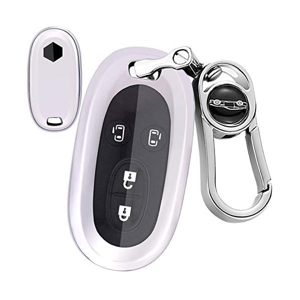 伝統的TYPE-B / シルバー/-/-・Color:TYPE-B / シルバー・パッケージ個数:1・ファッションなデザイン伝統的なスマートキーケースのイメージを変えるため、うちのデザイナーが新型な材料と独特なデザインスタイルを用いて、斬新...