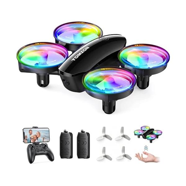 ブラック/-/-・Color:ブラック・カメラ付き＆2.4Gリアルタイム伝送A23Ｗドローンには1080P HDカメラが搭載され、リアルタイム伝送でドローンを飛ばしながらスマホで映像を確認できます。専用アプリで撮影・録画ができるので、初心者...