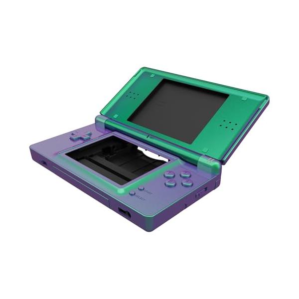 カメレオングリーンパープル/-/DSLP3007・Color:カメレオングリーンパープル・パッケージ個数:1・ds liteに対応用フルハウジングシェル、元のシェルと同じように機能しています。・皆様の携帯ゲーム機にもっと個性を加えるユニーク...