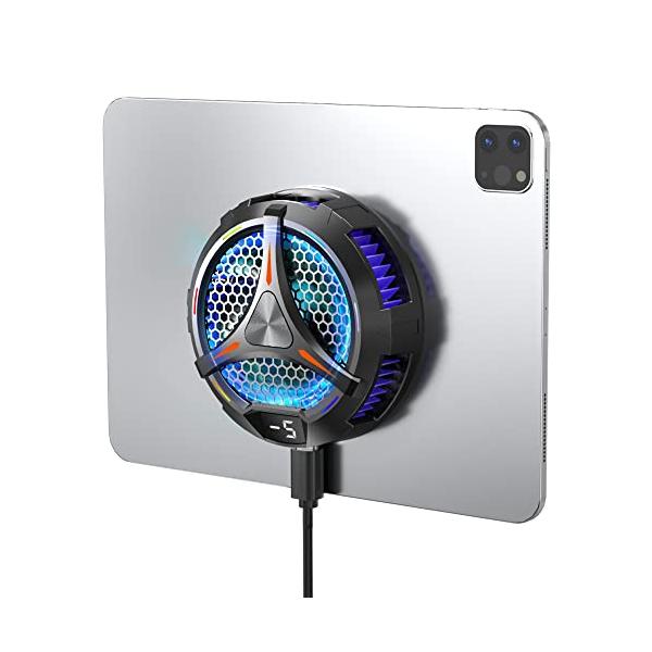 ブラック/X42pro/タブレットクーラー・Model:タブレットクーラー・パッケージ個数:1・本製品は高性能ペルチェ素子(20W/40*40mmTEC)を採用したタブレットクーラーです。電源を入れて3秒ほど驚異的な冷却効果を発揮します。・...