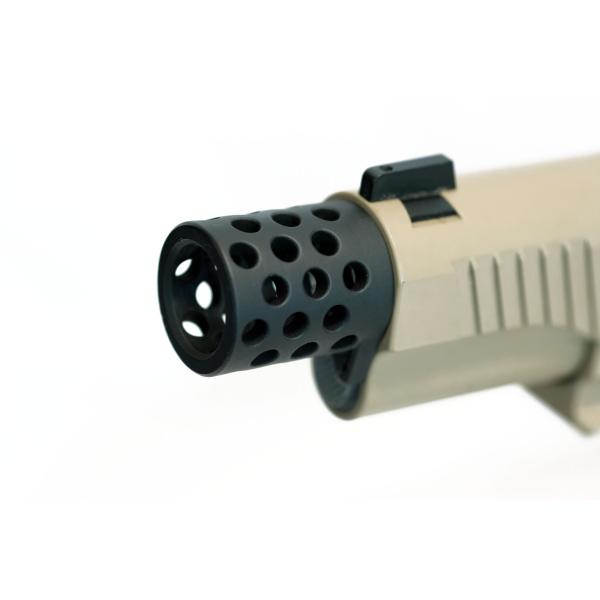 R&amp;T CUSTOM SHOP 1911 BUSHING COMPENSATOR LIGHT WEIGHT東京マルイ ?1911シリーズズ適合（適合寸法図参照) 材質：Sエンプラ/ダイカスト注：ご利用の環境、モニタ等により、掲載して...