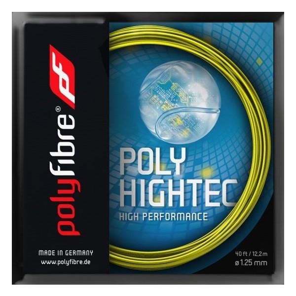 ■メーカー:Polyfibre(ポリファイバー)■品番:PF0370/PF0360■商品名:Poly Hightec■カテゴリ:テニスガット■ゲージ:1.25mm/1.30mm■カラー:イエロー■素材:コポリマー複合素材