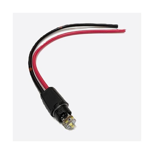 CRUIZE クルーズ　LEDバルブ純正のソケットから外れない構造の電球部に使用して視認性・実用性・ファッション性を向上規格：T5　ソケット付き電力：1.4W相当に対応極性：なし入数：1個入り備考：ご希望のカラーを選択肢にてご指定ください。...