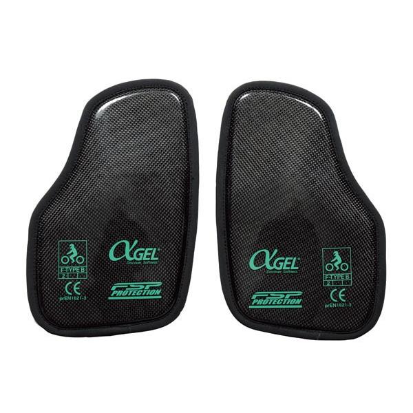 ●欧州CE規格レベル２をクリアーしたセパレートタイプの胸部プロテクター。カーボンの耐衝撃性とアルファゲルの衝撃吸収性の二つ特性を持つ。  [硬質部]カーボン/ポリカーボネート四層構造/アルファゲル 内蔵  [ベース部]ウレタン（EVA）/ポ...