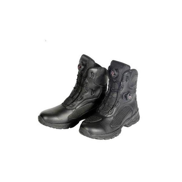 「商品情報」「主な仕様」素材：ナイロン/人工皮革（マイクロファイバー）/ヴォクサーム/SPINONシステム防水仕様オリジナルソールシフトガードくるぶしパッド