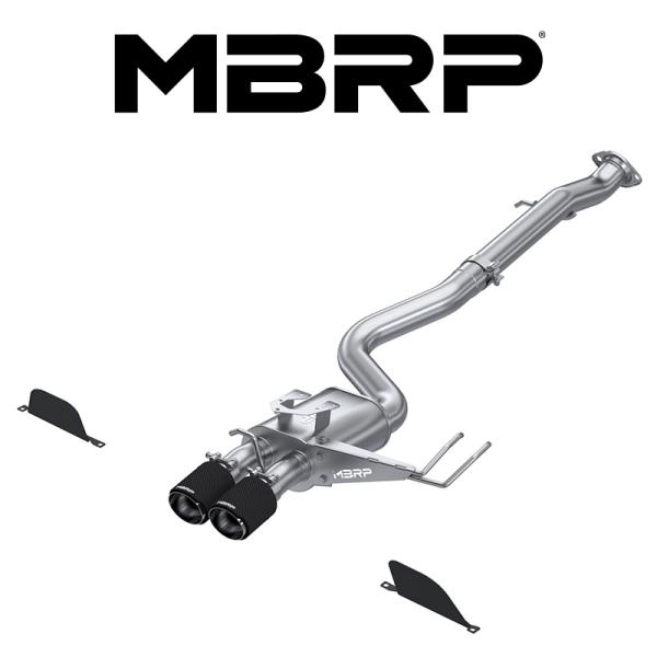 詳細は商品説明をご確認ください。スマホやアプリ環境のお客様は必ずパソコン版を表示して商品説明記載の詳細情報をご確認ください。3-INCH CAT-BACK EXHAUST DUAL CENTER REAR EXIT, STREET PROF...