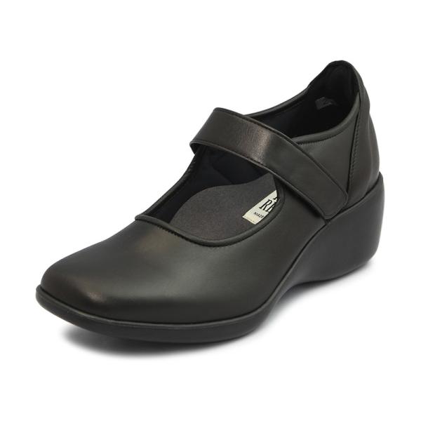 【ブランド】　FIZZ REEN【カテゴリー】レディースシューズ面ファスナーのベルト付きシューズです。着脱楽ちんで、調節もできます。アキレス腱部分のクッションで足に優しい◎高反発ソールと土踏まずパッドで足に負担がかかりにくいです。4Eなので...