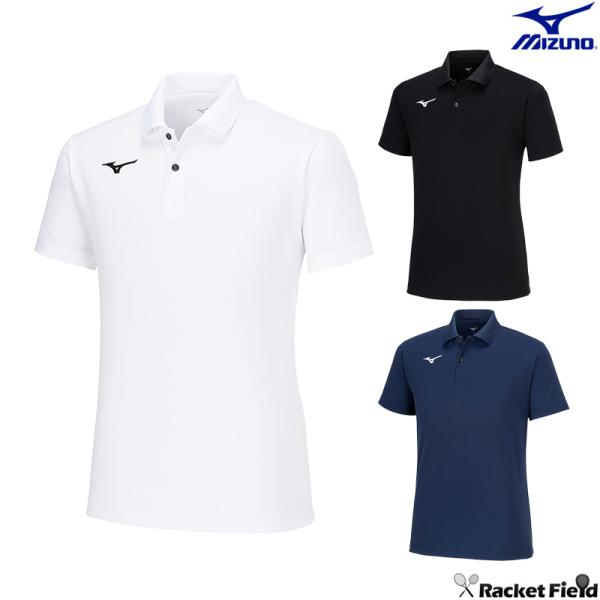 【メーカー】ミズノ（mizuno）【品名】ポロシャツ[ユニセックス]【品番】32MAB195【特長】柔らかな肌あたりとスタンダートなシルエットで快適な着心地立体感のある刺繍のランバードマークがポイントのポロシャツです。【サイズ】S、M、L、...