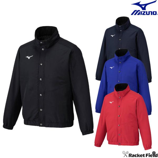 【メーカー】ミズノ（mizuno）【品名】ブレスサーモ中綿ウォーマージャケット【品番】32MEC551【特長】裾ゴムシャーリング仕様の中綿ウォーマー【サイズ】XS、S、M、L、XL、2XL、3XL【カラー】09ブラック、11ディープネイビー...