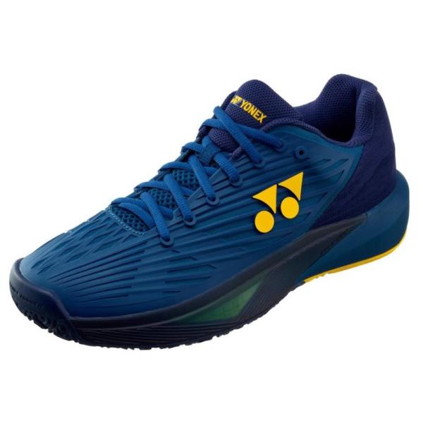 yonex YONEX ヨネックス テニスシューズ オムニコート用 クレーコート用 パワークッションエクリプション5 M GC [SHTE5MGC]　インクブルー新形状パワークッションプラスが生む高速の切り返しで、形勢逆転の1打を放つテニス...