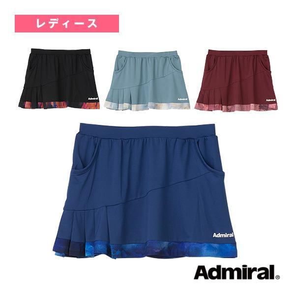 アドミラル(Admiral) テニスウェア（レディース） アシメプリーツグラフィックヘムスコート レディース ATLA643 Admiral テニスウェア アシメプリーツグラフィックヘムスコート レディース 2026年 秋冬 ミニ丈 ミニス...