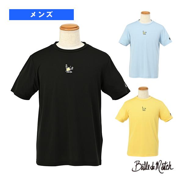 バルデマッチ テニス・バドミントンウェア（メンズ/ユニ） ワンポイントゲームシャツ／メンズ（BDM-D1102） Balle de Match テニスアパレル テニスウェア スポーツ Tシャツ メンズアパレル メンズウェア 半袖 ゲームシャ...