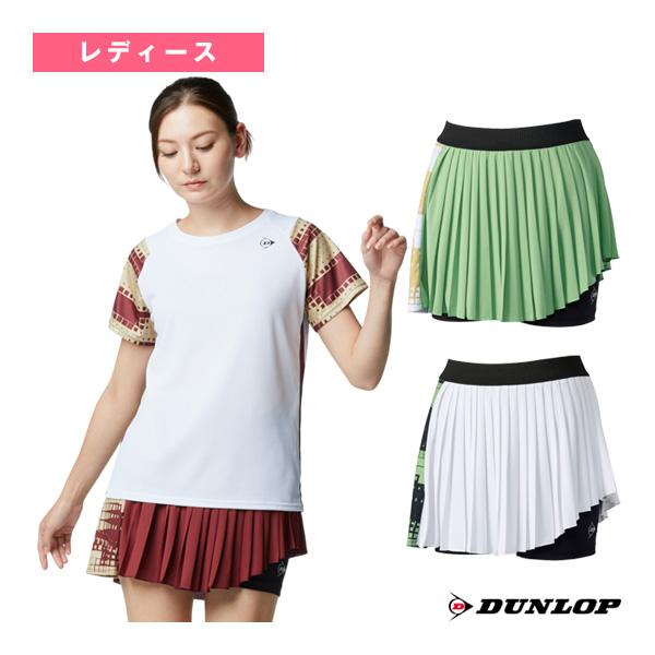 ダンロップ テニスウェア（レディース） スカート インナースパッツ付 レディース DAK-2682W DUNLOP テニスウェア スカート インナースパッツ付 レディース 2026年 春夏 ミニ丈 ショート丈「国内正規品取り扱い店」