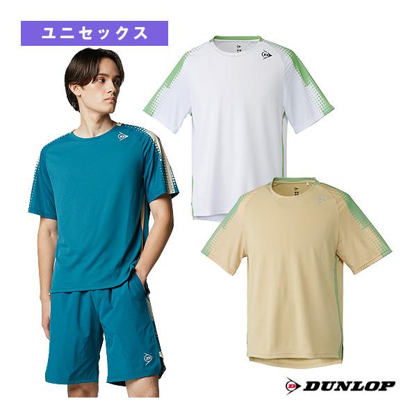 ダンロップ テニスウェア（メンズ/ユニ） ゲームシャツ ユニセックス DAP-1601 DUNLOP テニスウェア ゲームシャツ ユニセックス 2026年 春夏 Tシャツ 半袖「国内正規品取り扱い店」