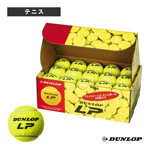 ダンロップ テニスボール DUNLOP LP プレッシャーレステニスボール 1箱30球 DLP30BOX DUNLOP プレッシャーレステニスボール ノンプレッシャー 30球入り 練習用「国内正規品取り扱い店」