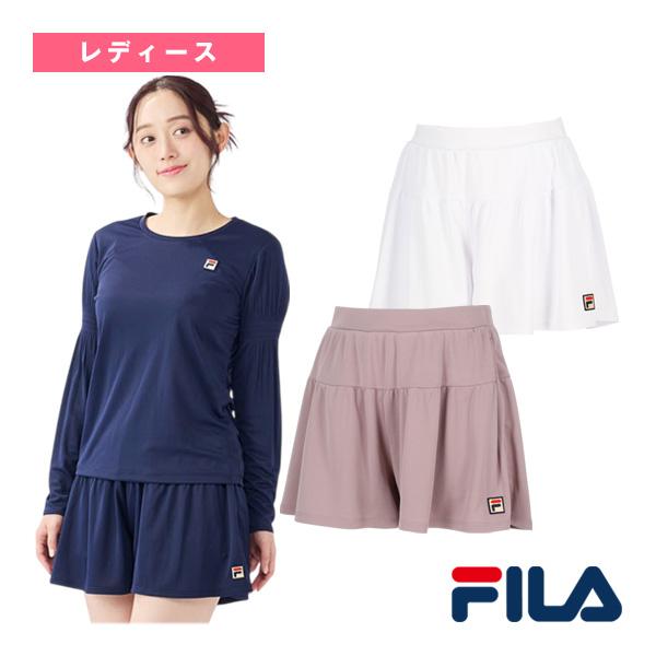 フィラ テニスウェア（レディース） キュロットパンツ レディース EL0014 FILA テニスウェア キュロットパンツ ショートパンツ 2025SS SALE セール「国内正規品取り扱い店」