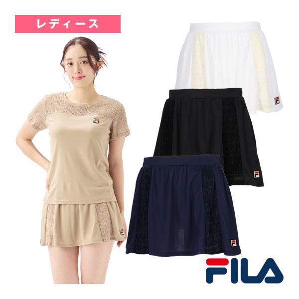 フィラ テニスウェア（レディース） スコート レディース EL0051 FILA テニスウェア スコート スカート 2025SS SALE セール「国内正規品取り扱い店」