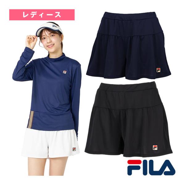 フィラ テニスウェア（レディース） キュロットパンツ レディース EL0223 FILA テニスウェア キュロットパンツ レディース 2025年 秋冬 ショートパンツ UV「国内正規品取り扱い店」