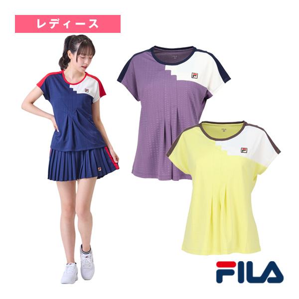 フィラ テニスウェア（レディース） ゲームシャツ／レディース（VL2932） FILA テニスウェア ゲームシャツ Tシャツ 半袖 速乾「国内正規品取り扱い店」
