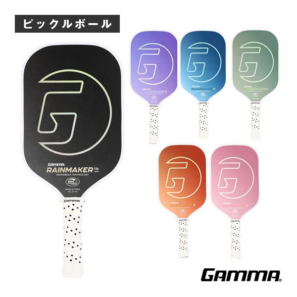 ガンマ ピックルボールラケット マイクロビーズレインメーカー16 MICROBEAD RAINMAKER 16 ピックルボールパドル 1E805713 GAMMA ピックルボールラケット マイクロビーズレインメーカー16 パドル「国内正規品...