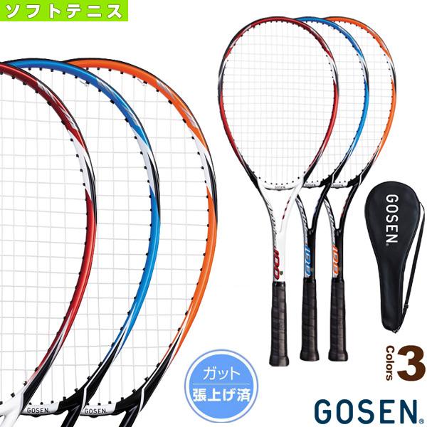 ゴーセン ソフトテニスラケット アクシエス 100 AXTHIES 100 張り上がり SRA1 GOSEN ゴーセン ソフトテニスラケット アクシエス「国内正規品取り扱い店」